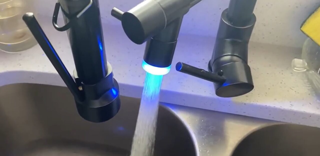 Best Touchless Kitchen Faucet with LED Light | Know & Go