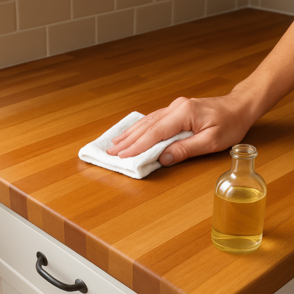 How to Clean and Maintain Butcher Block Countertops