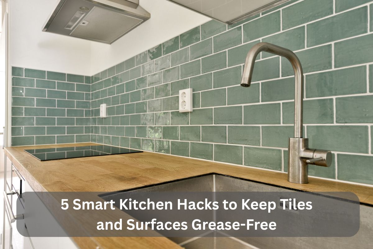 5 Smart Kitchen Hacks to Keep Tiles and Surfaces Grease-Free